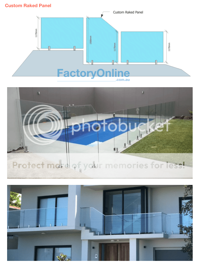 Raked Glass Pool Fence at Zara Khull blog